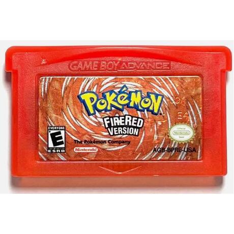 GameBoy :: (GBA) Pokémon FireRed Version (USA) - Losse Cartridge ...
